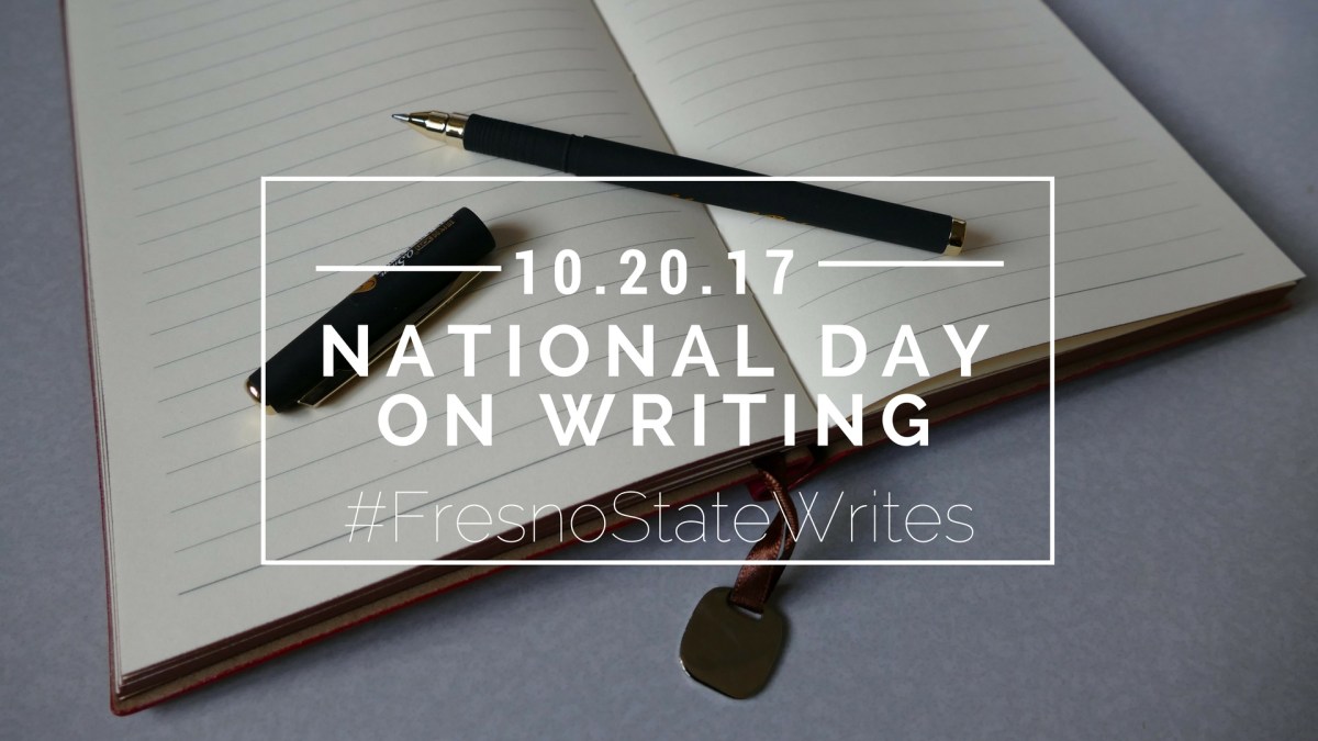 National Day on Writing at Fresno State to feature graduate Dr. Nicole ...