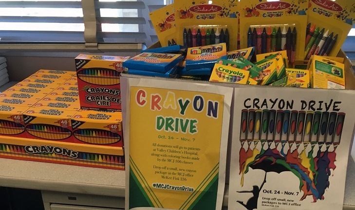 Crayon drive nets 200+ packs for Children’s Hospital – The College of ...