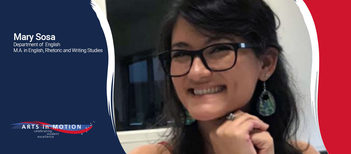 Student of Distinction: Mary Sosa – The College of Arts and Humanities ...